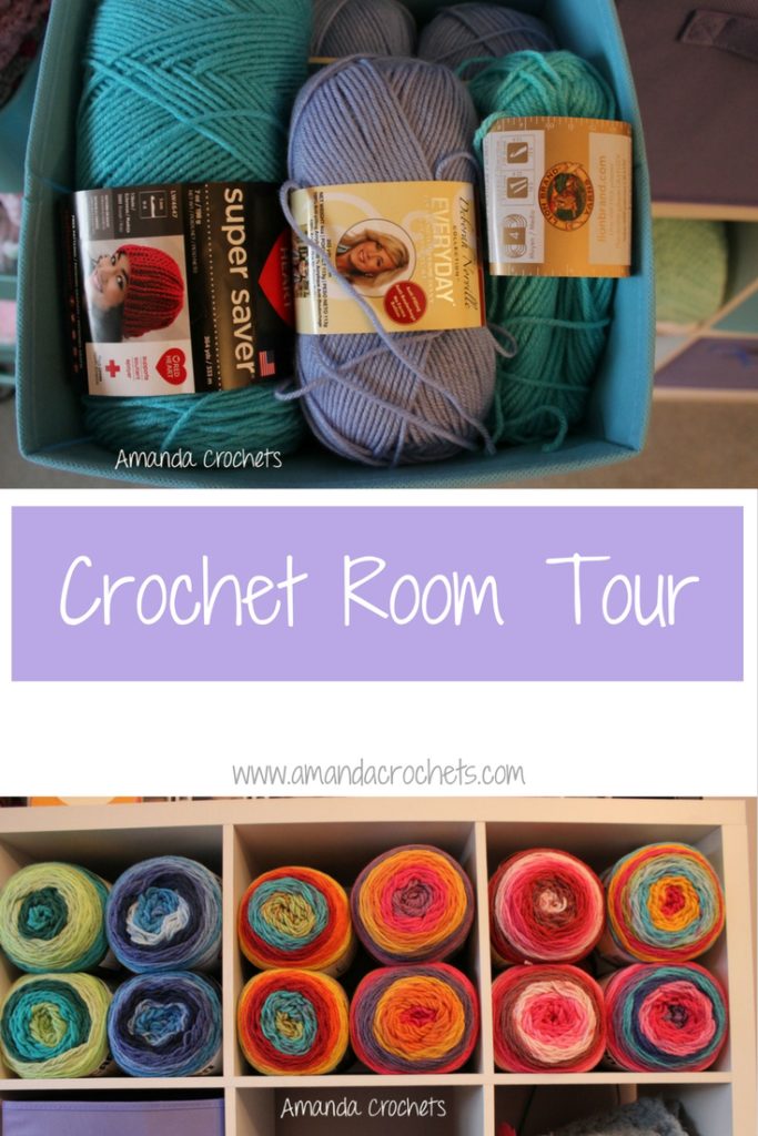 Crochet Room Tour - Amanda Crochets
