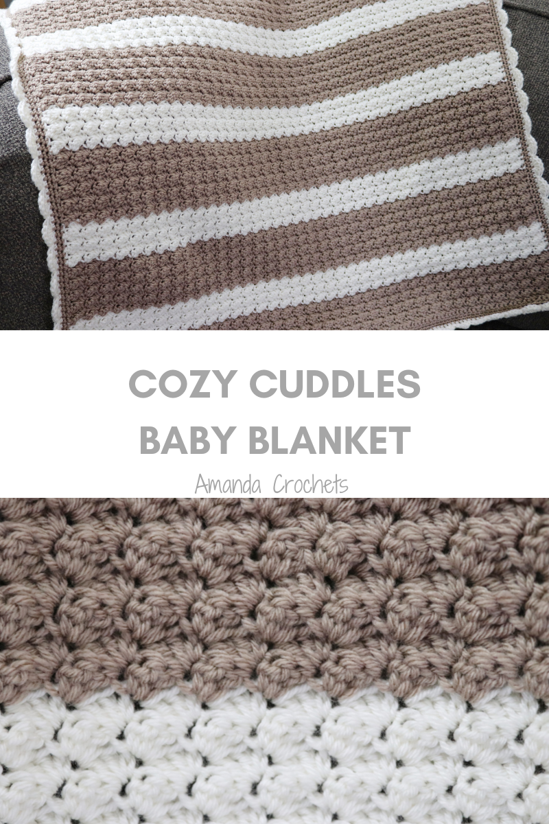 Cozy Cuddles Baby Blanket - Amanda Crochets